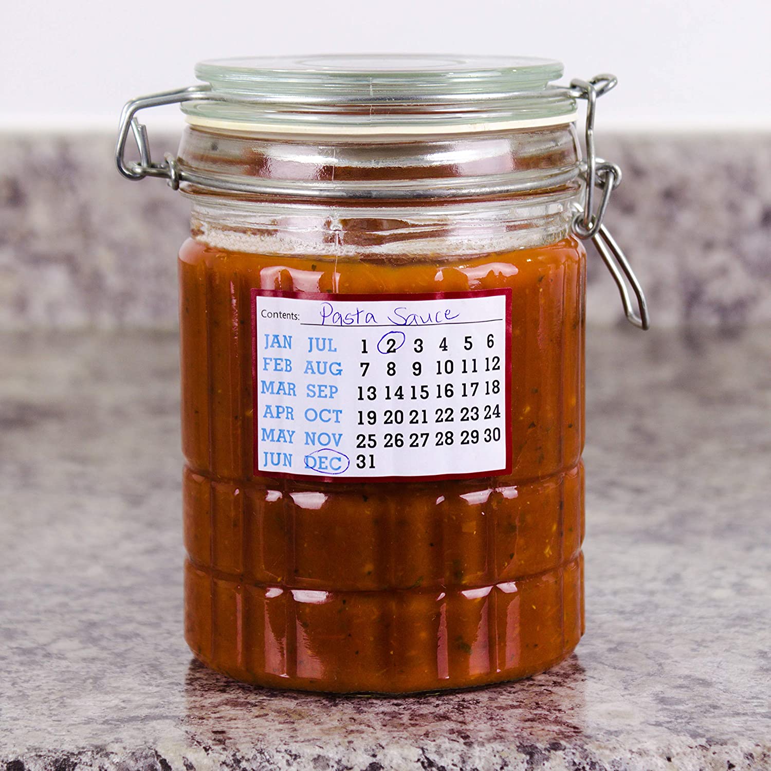 Removable Food, Freezer, Labels 250 Labels, 1.7 inches x 2.5 inches – P ...